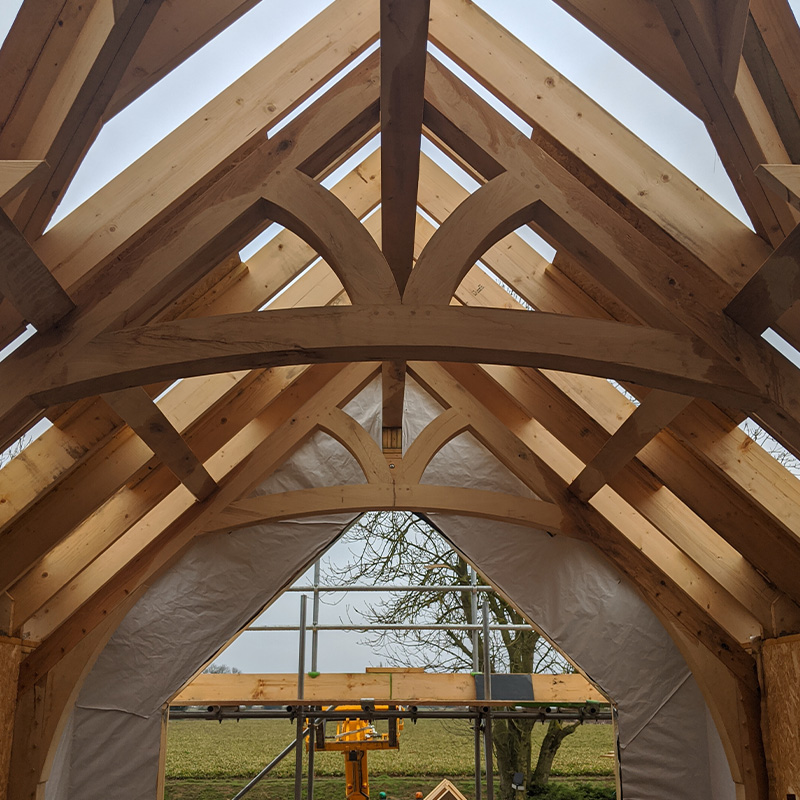 Bespoke Timber Frame Construction Services | Frameworks Carpentry Ltd